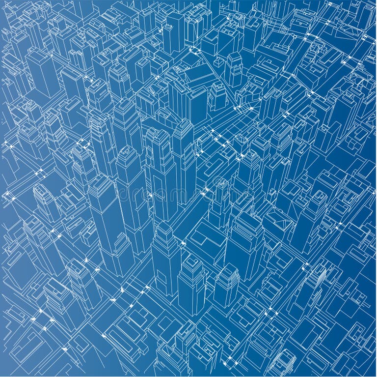 City Blueprint Vector Stock Illustrations – 11,105 City Blueprint ...