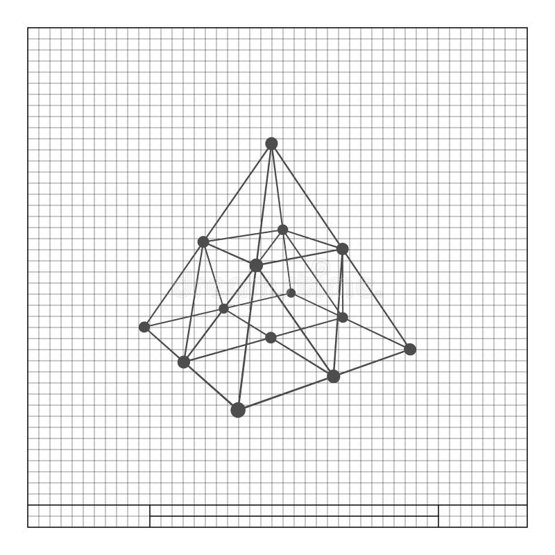 Pyramid Wire Frame Stock Illustrations – 174 Pyramid Wire Frame Stock ...