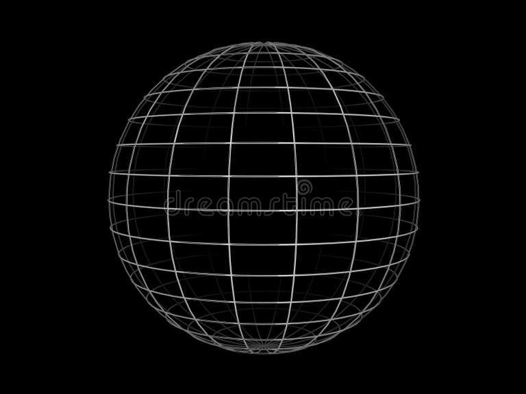 Sphere Wire Frame Stock Illustrations – 7,180 Sphere Wire Frame Stock ...