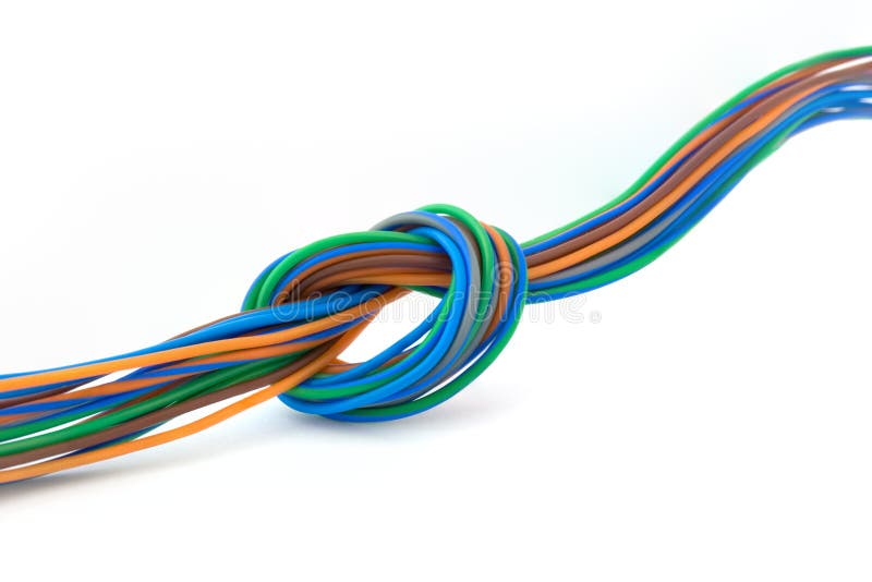 Electrical wires stock image. Image of coax, insulation - 8885437