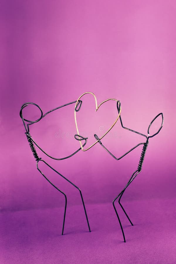 Wire lovers stock photo. Image of beautiful, abstract - 26704896