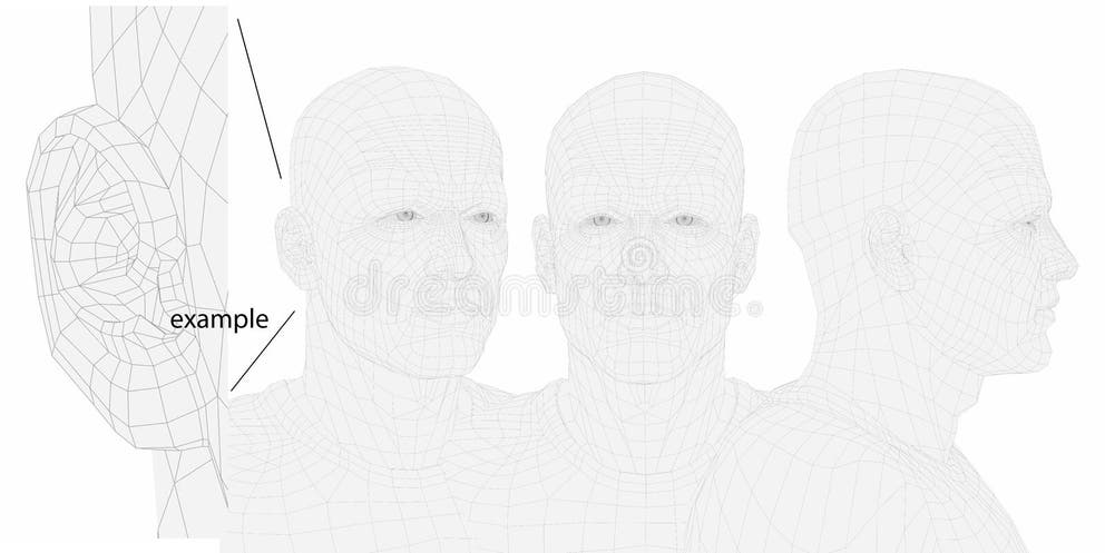 Men Face Angles Stock Illustrations – 57 Men Face Angles Stock ...