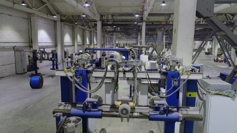 Wire Manufacturing, Continuous Casting of Copper Wire Rollers. General ...