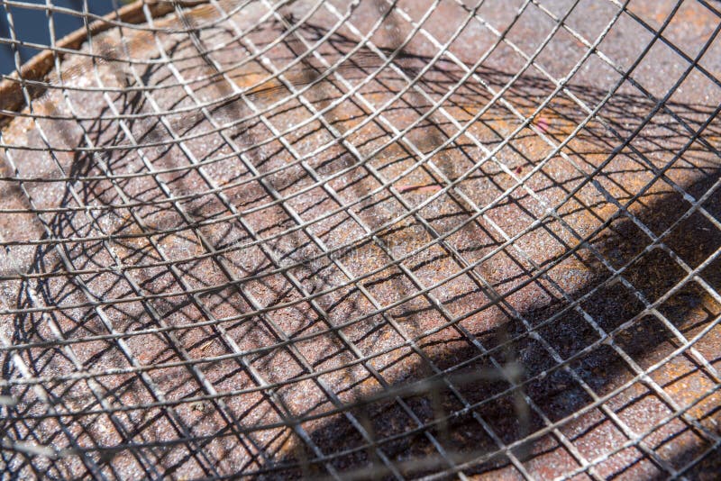 Wire Mesh for Background Use Close U Stock Photo - Image of gray ...