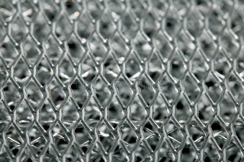 Wire Mesh Close Up Steel Surface for Background in Silver Stock Photo ...