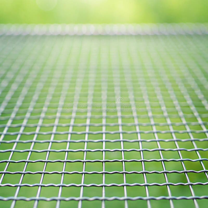 Net Wire Screen on House Window Protection Stock Illustration ...