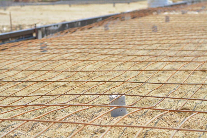 Wire Mesh for Road Construction. Stock Photo - Image of rolls, storage ...