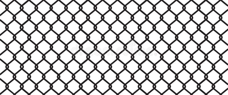 Wire Mesh on White Background. Vector Illustration Stock Vector ...