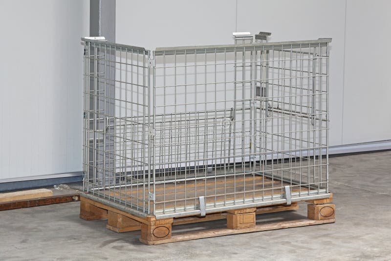 Wire Palltet stock photo. Image of wire, mesh, storage - 59039658