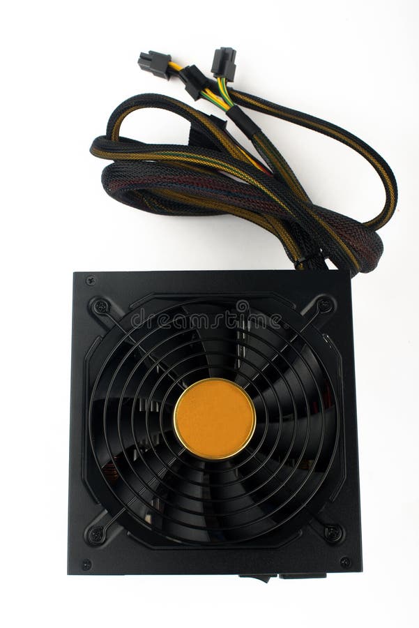 Wire from Power Supply. the Power Supply from the Computer Editorial ...
