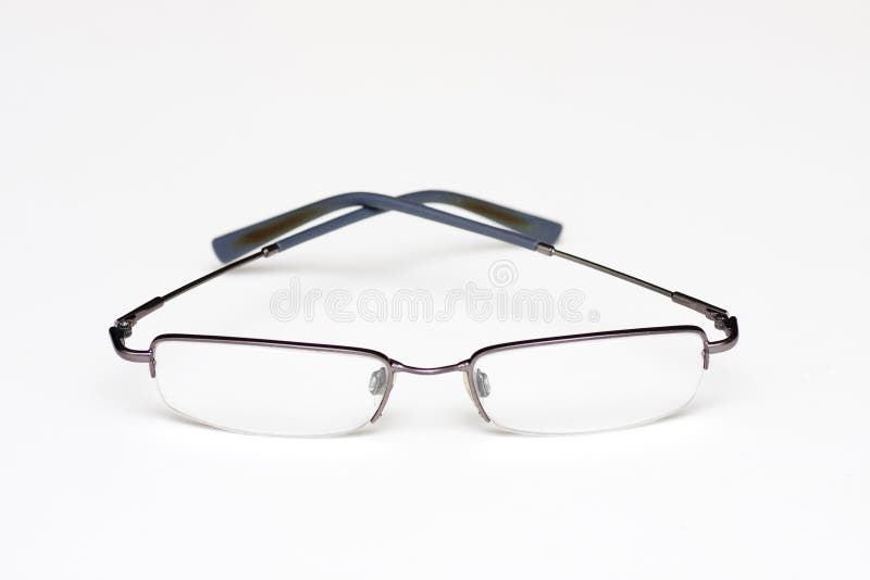 Wire Rimmed Reading Glasses Stock Photo - Image of reading, glasses ...