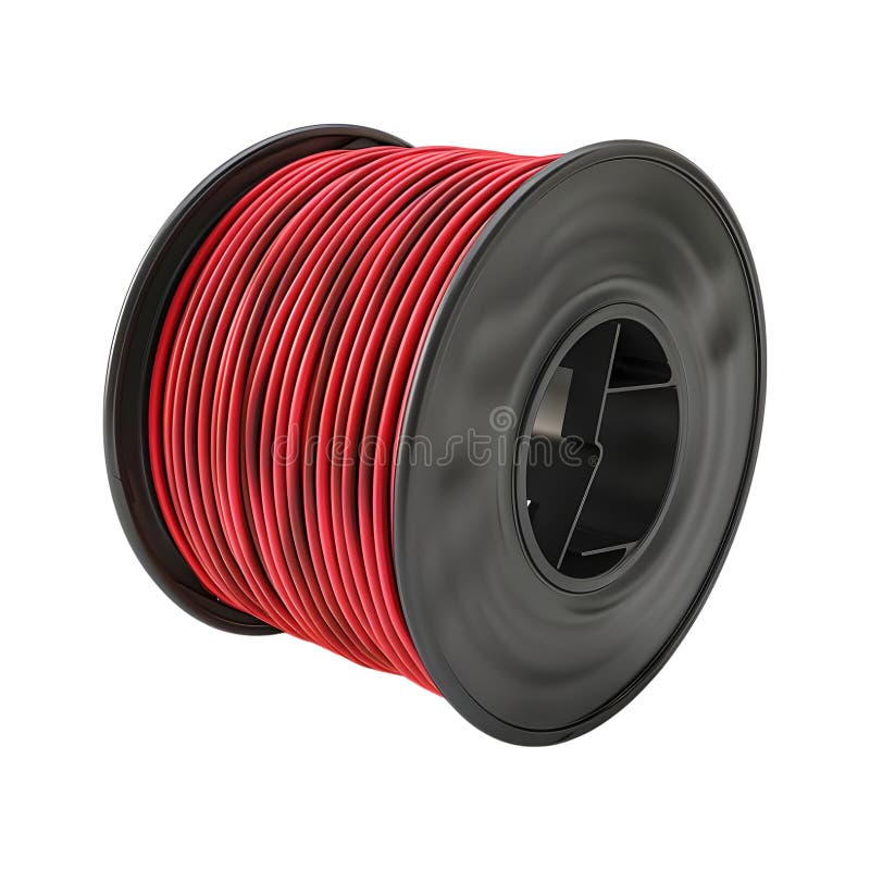 Wire Roll on Transparent Background - Ai Generated Stock Illustration ...