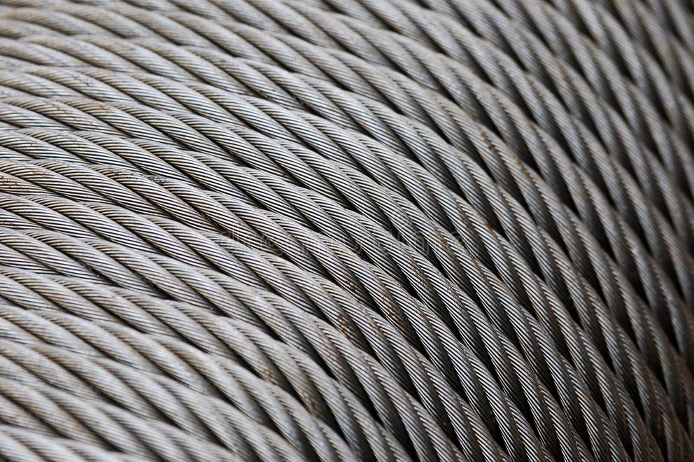 Wire rope stock image. Image of closeup, lifting, ocher - 10115549