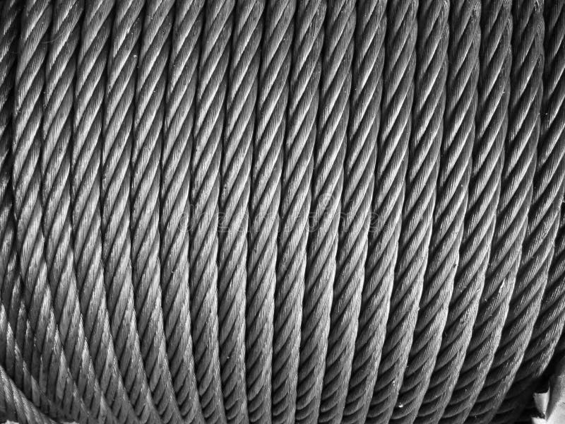 Steel rope stock image. Image of metal, close, spool, industry - 4335957