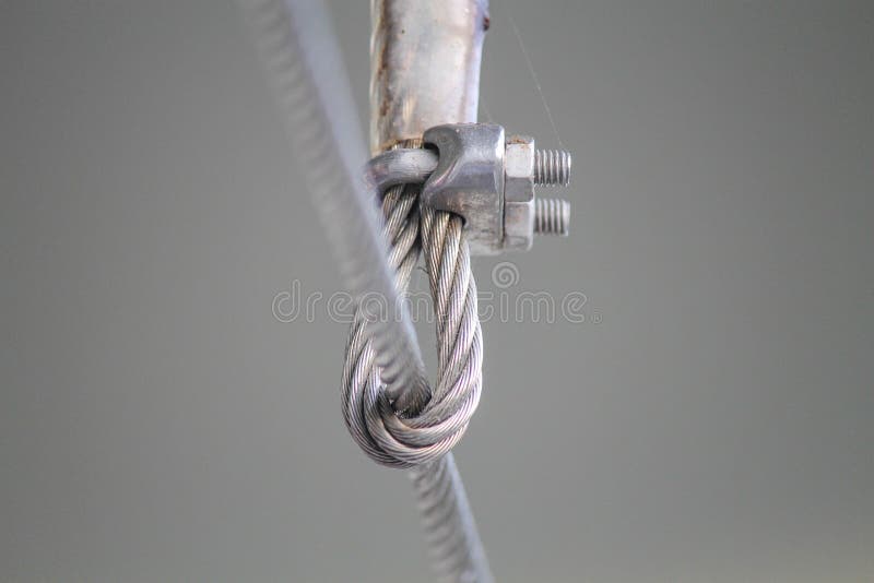 Wire Rope Sling stock image. Image of durable, strong - 97832967