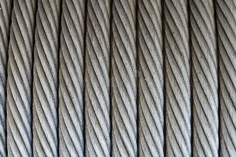 Wire rope texture stock image. Image of monochrome, line - 27346923