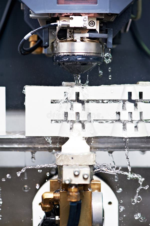 Wire or spark erosion stock photo. Image of eroding, process - 55829112