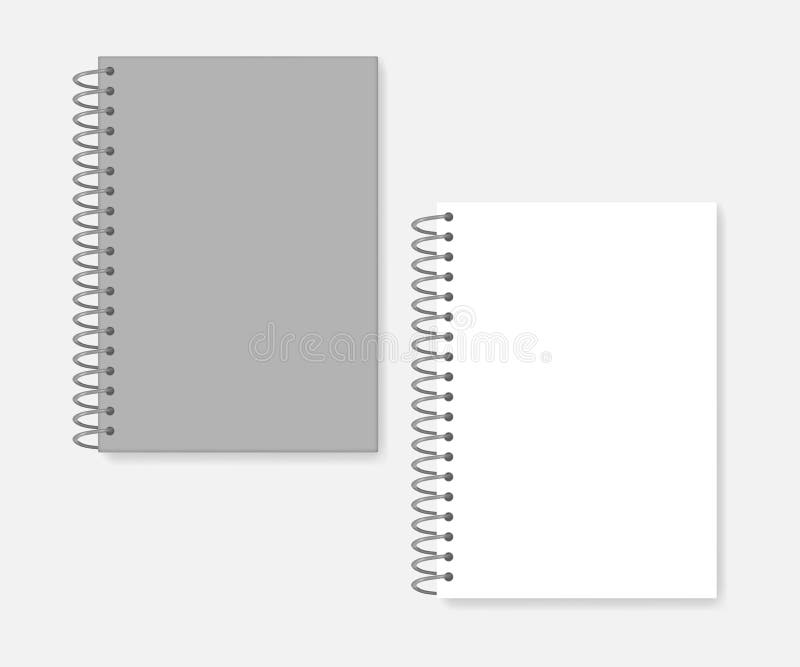 Plastic Spiral Bound Album Page Stock Illustrations – 13 Plastic Spiral ...