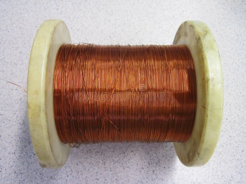 Wire spool stock photo. Image of malleable, elastic - 102804030
