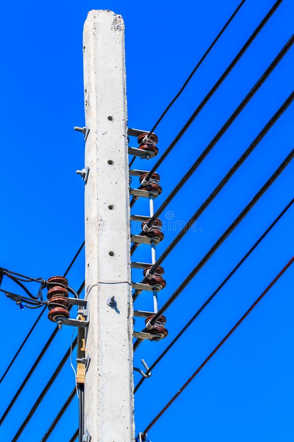 Wire for street light stock photo. Image of infrastructure - 57925096