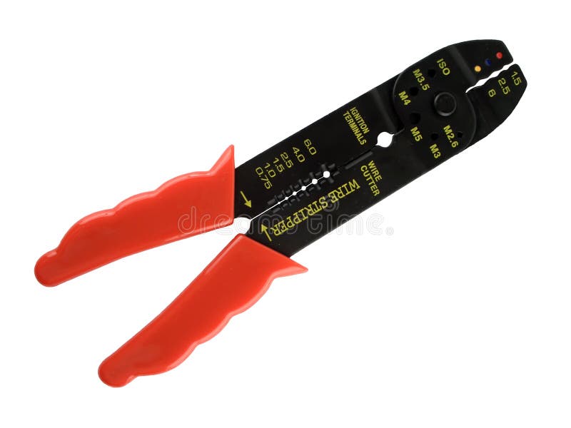 Electrician s wire-cutter stock image. Image of cutters - 3476097