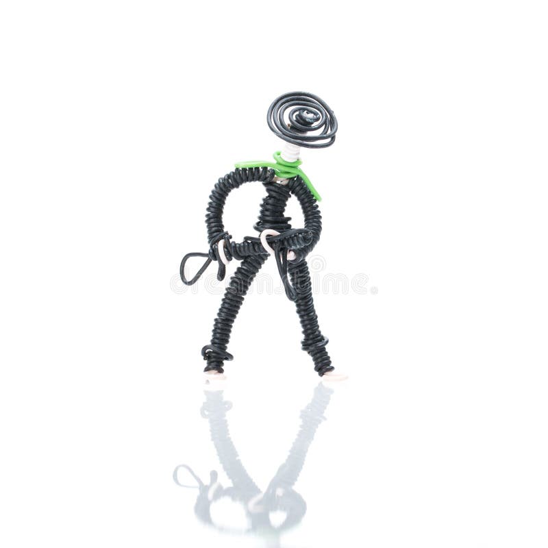 Wire toy pirate two stock photo. Image of handwork, handmade - 78386926