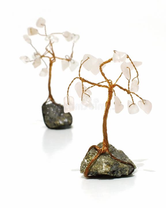 Wire trees stock photo. Image of isolated, wired, copper - 399946