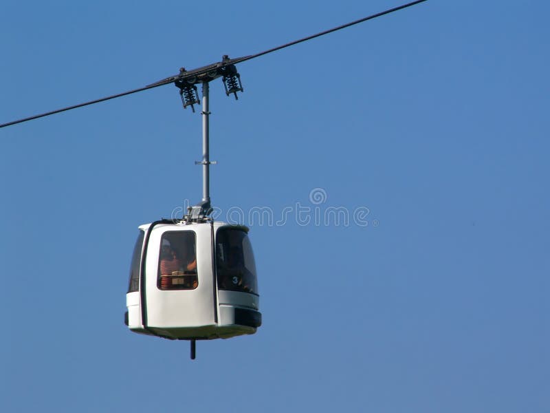 Wire-way stock image. Image of lift, teleferic, travel - 2384149