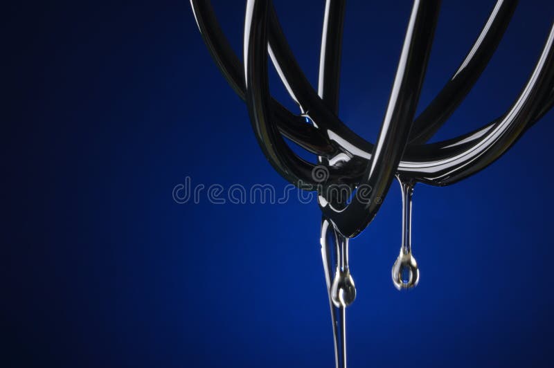 Wire Whisk Dripping with Oil Stock Photo - Image of wire, blend: 244355426