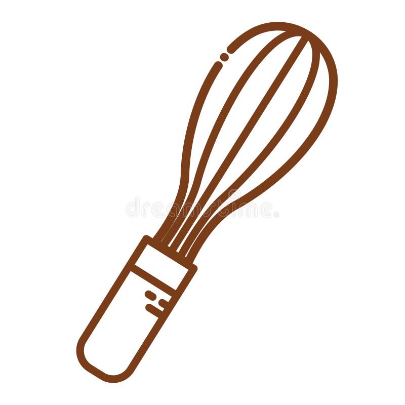 Wire whisk icon. Vector stock vector. Illustration of cartoon - 370633679
