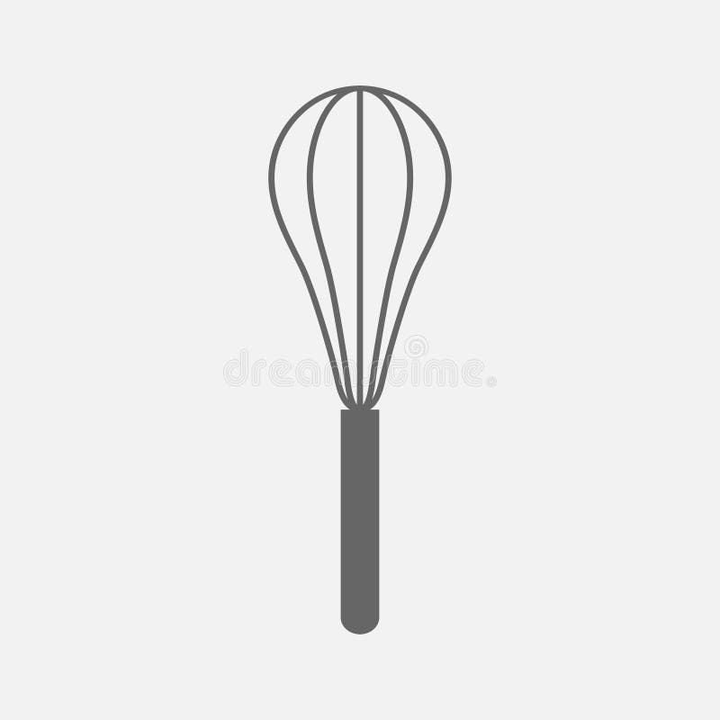 Wire Whisk kitchen utensil stock vector. Illustration of tool - 85588593