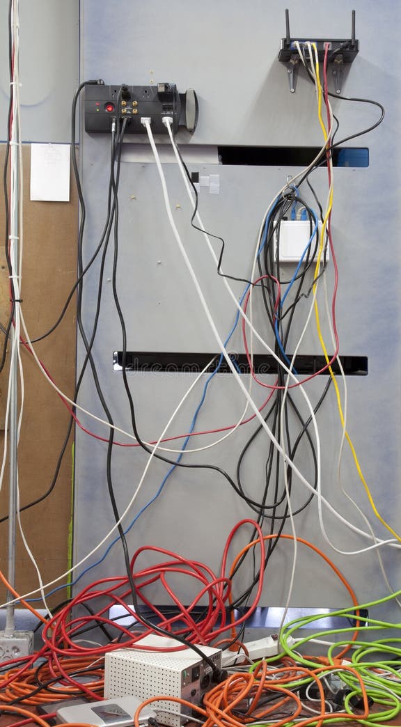 Wired stock image. Image of wired, mess, ethernet, electronics - 11094811