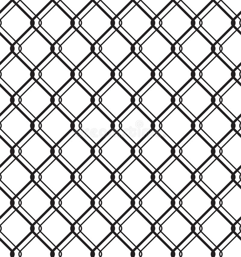 Metallic Wired Fence Seamless Texture Overlay Stock Vector ...