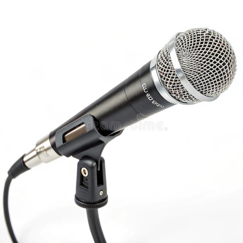 Microphone Cable Transparent Stock Illustrations – 235 Microphone Cable ...