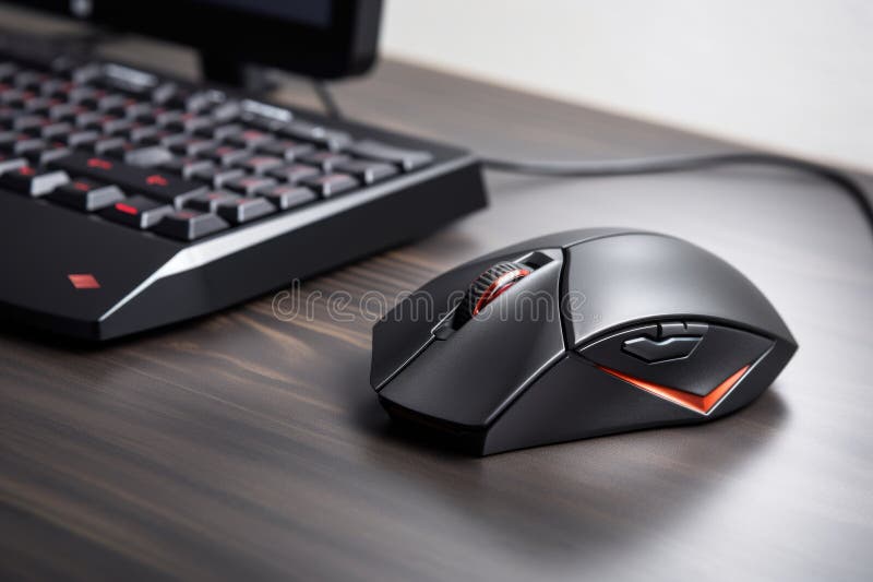 Wired Mouse Next To Wireless Mouse on Desk Stock Photo - Image of ...