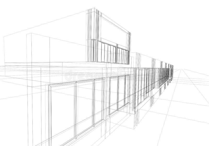 Wireframe abstract stock illustration. Illustration of flat - 2187221