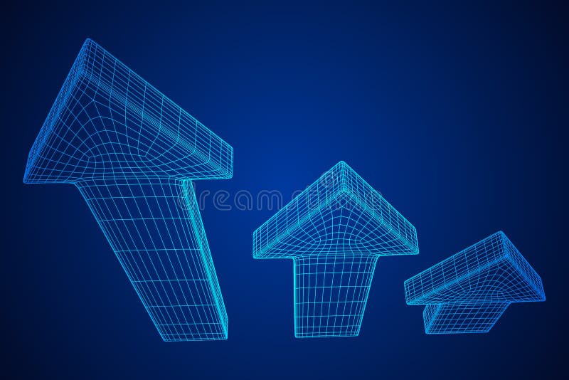 Wireframe arrow low poly stock vector. Illustration of cursor - 139387831