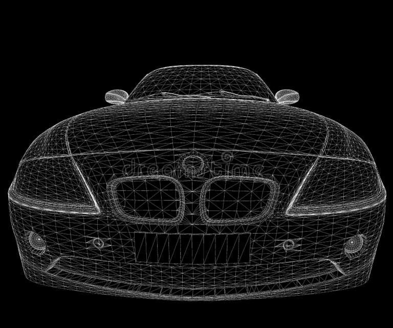 Wireframe Race Car Stock Illustrations – 2,701 Wireframe Race Car Stock ...