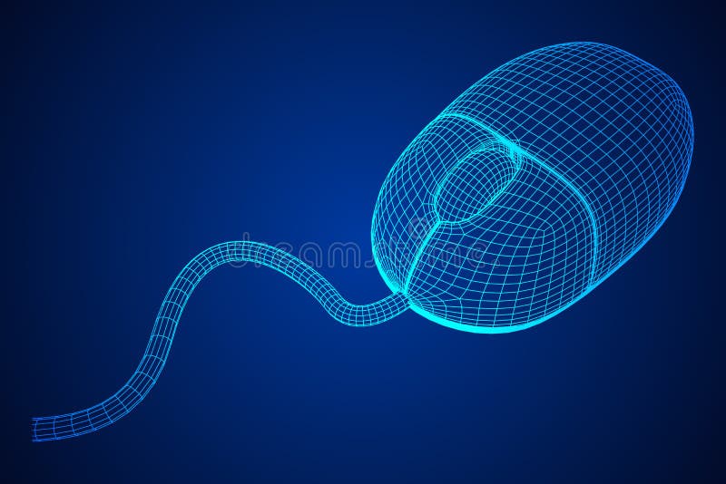 Wireframe Mouse Stock Illustrations – 305 Wireframe Mouse Stock ...