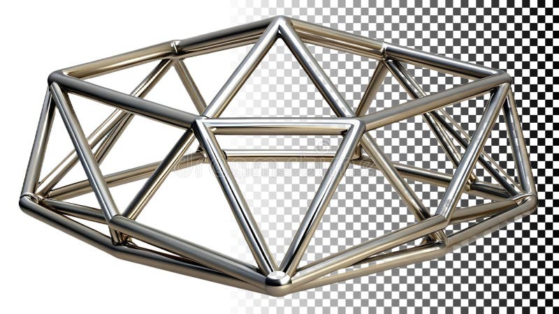 Wireframe Cube, Geometric 3D Shape, Abstract Design, and Modern Tech ...