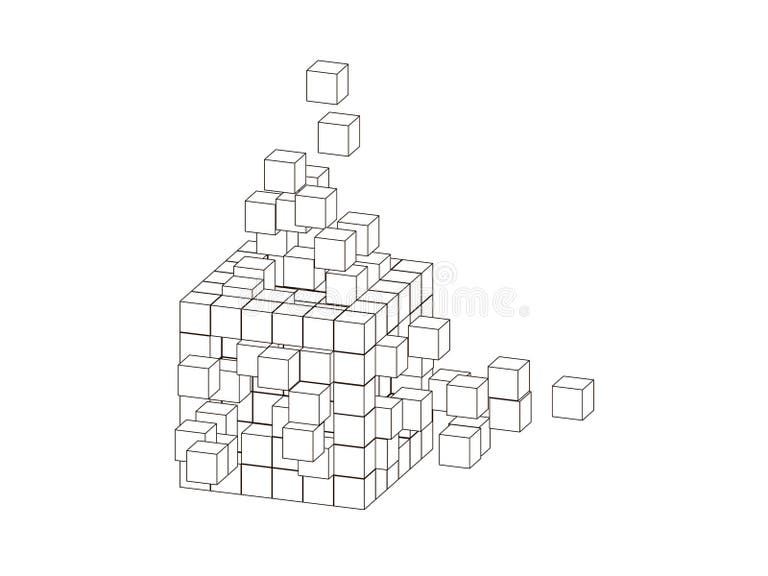 Wireframe Projection Stock Illustrations – 1,219 Wireframe Projection ...