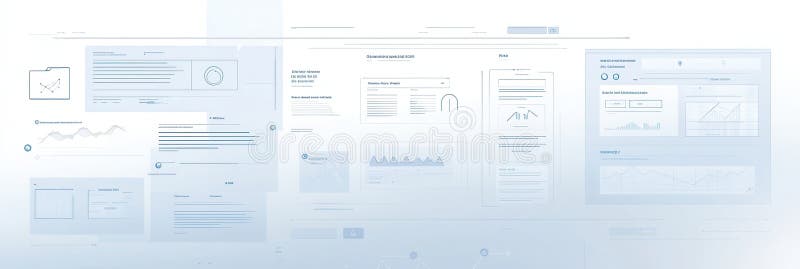 Sleek Wireframe Design Showcasing Digital Resource Branding with ...