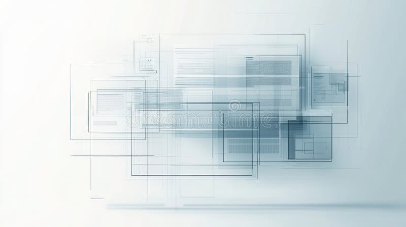 Wireframe Design Mockups Showcase Sleek UIUX Elements in a Clean and ...