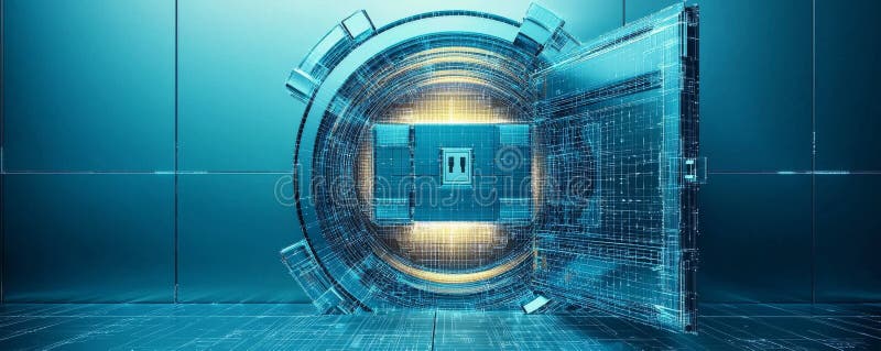 Wireframe Digital Vault Stock Photos - Free & Royalty-Free Stock Photos ...