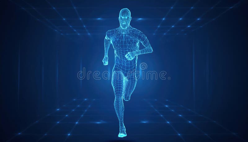 Digital Representation of Middle Distance Running with a Wireframe ...