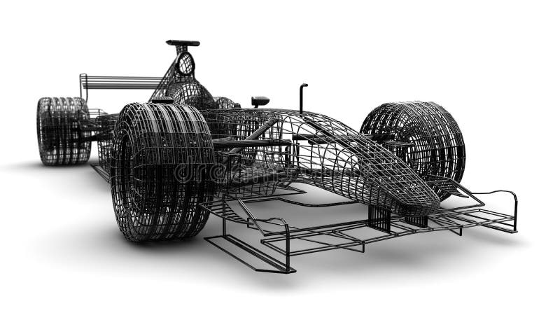 Formula One Mesh stock illustration. Illustration of championship ...