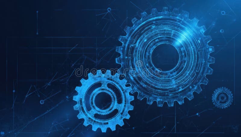 Engineering Technology Dark Blue Stock Illustrations – 38,588 ...