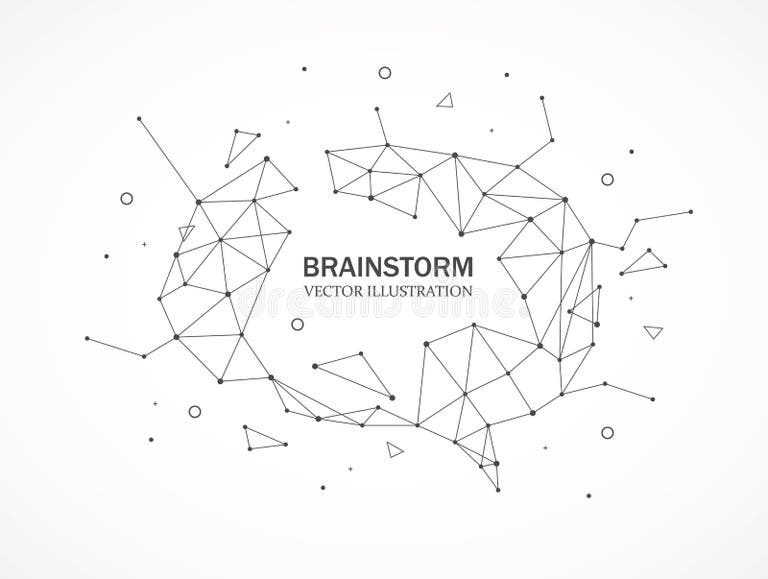 Brain Connected Dot Stock Illustrations – 1,194 Brain Connected Dot ...