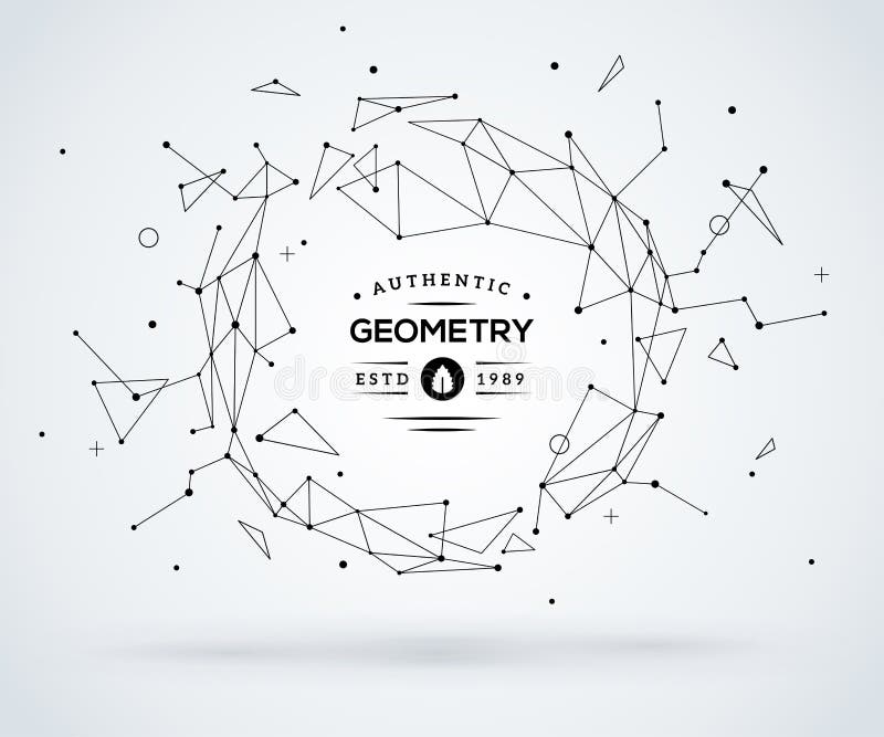 Wireframe Mesh Polygonal Sphere Stock Vector - Illustration of ball ...