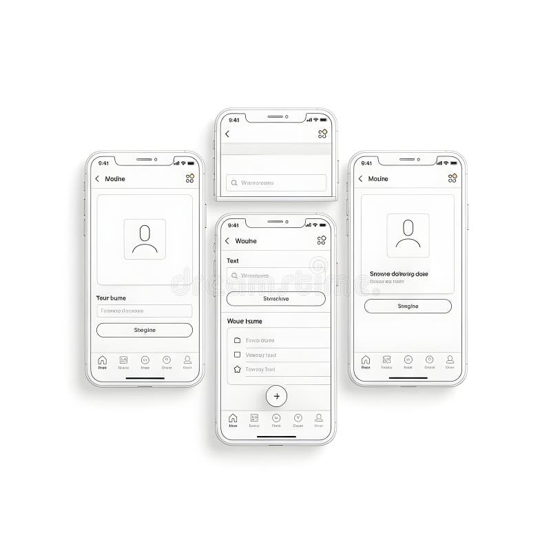 Wireframe Design Ui Stock Illustrations – 12,162 Wireframe Design Ui Stock Illustrations ...